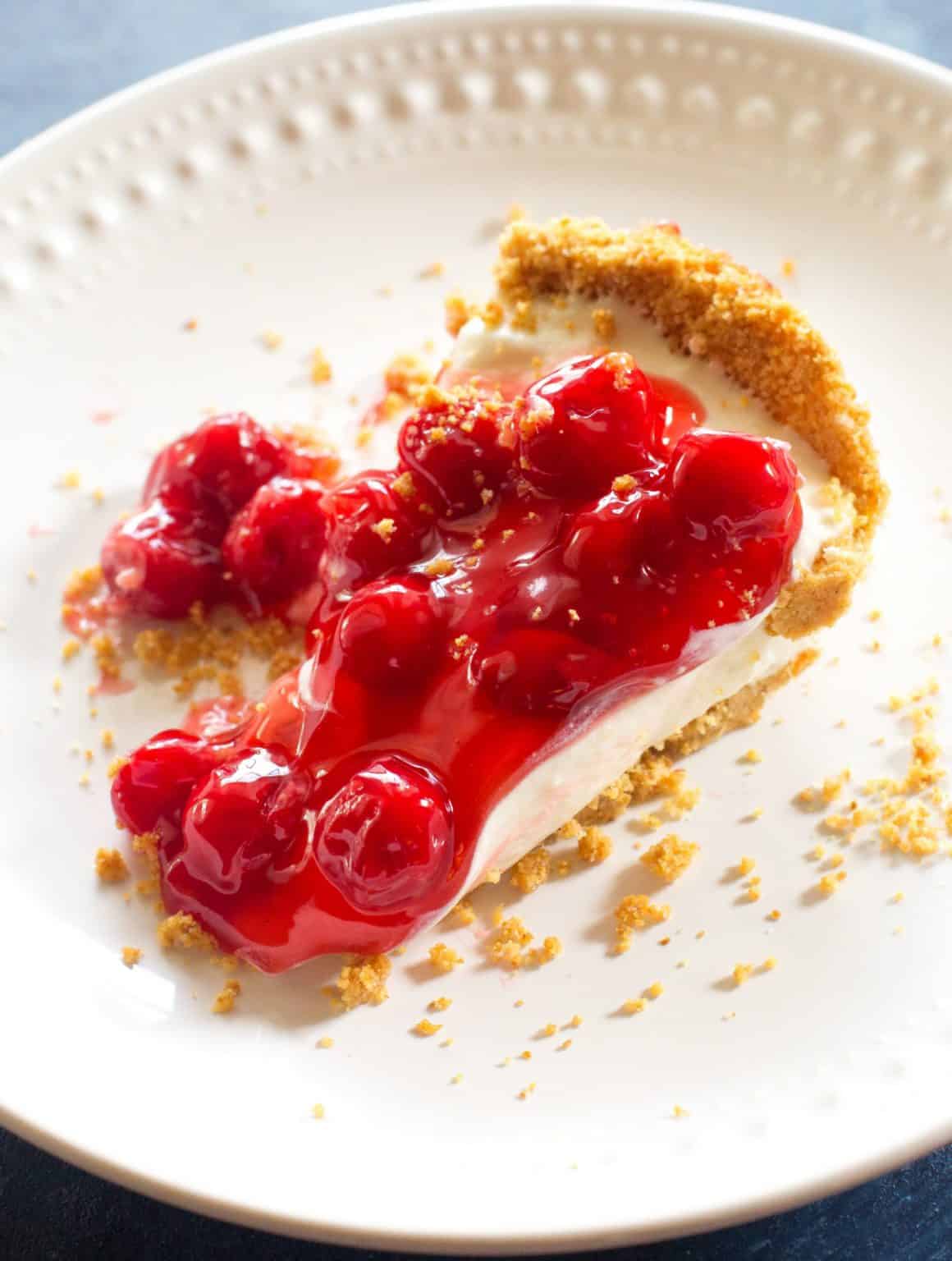 Cherry Cheese Pie | The Girl Who Ate Everything