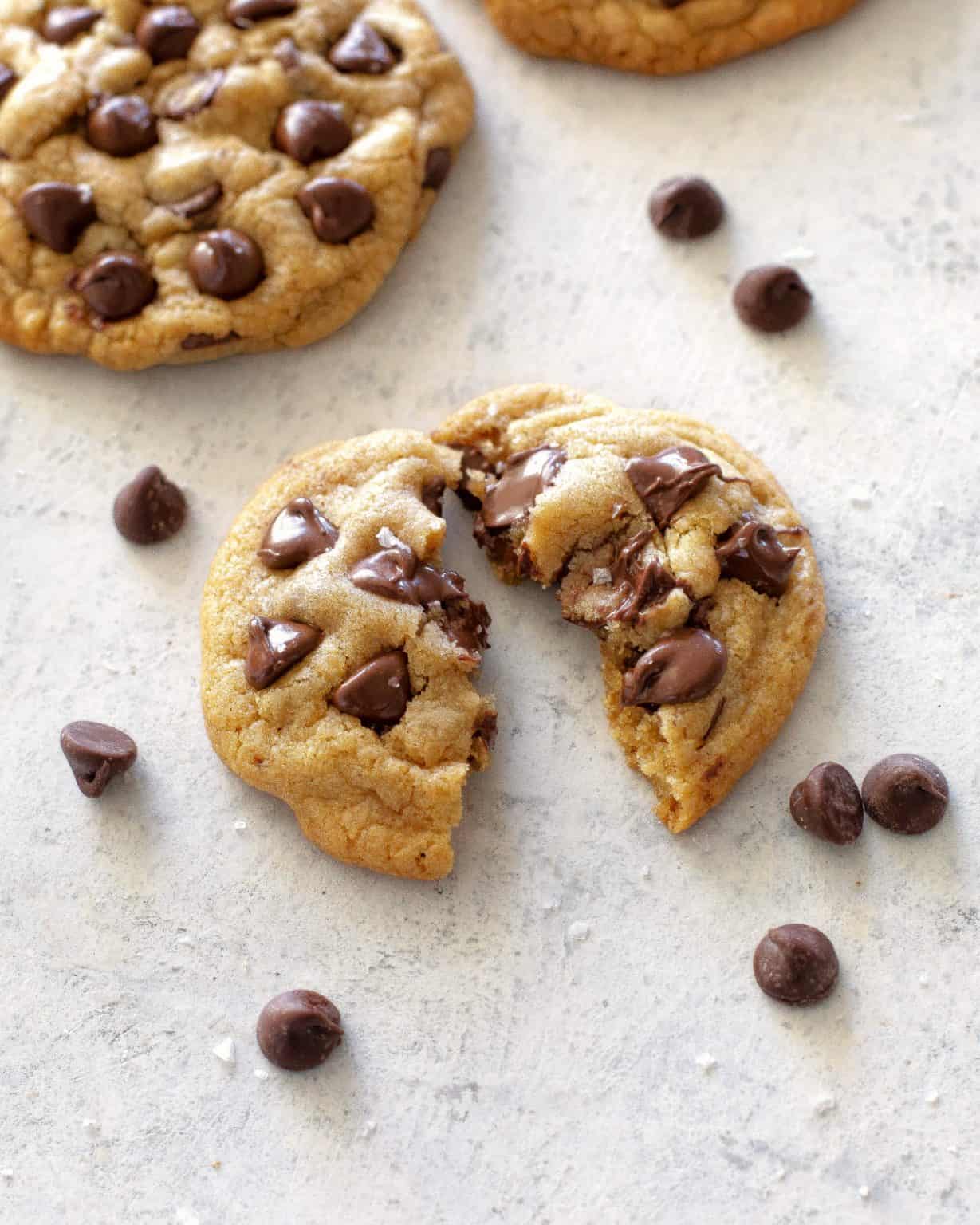 My Big, Fat, Chewy Chocolate Chip Cookies | The Girl Who Ate Everything