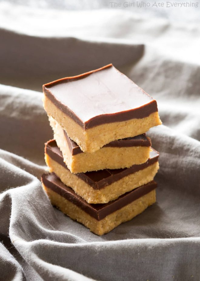 Homemade Reese's Bars | The Girl Who Ate Everything