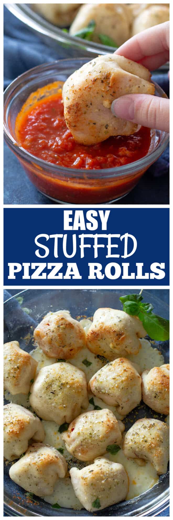 Stuffed Pizza Rolls | The Girl Who Ate Everything