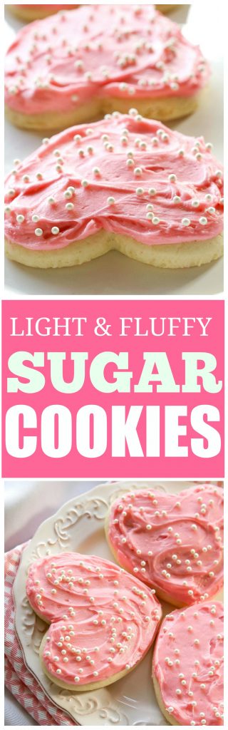 Soft and Fluffy Sugar Cookies | The Girl Who Ate Everything