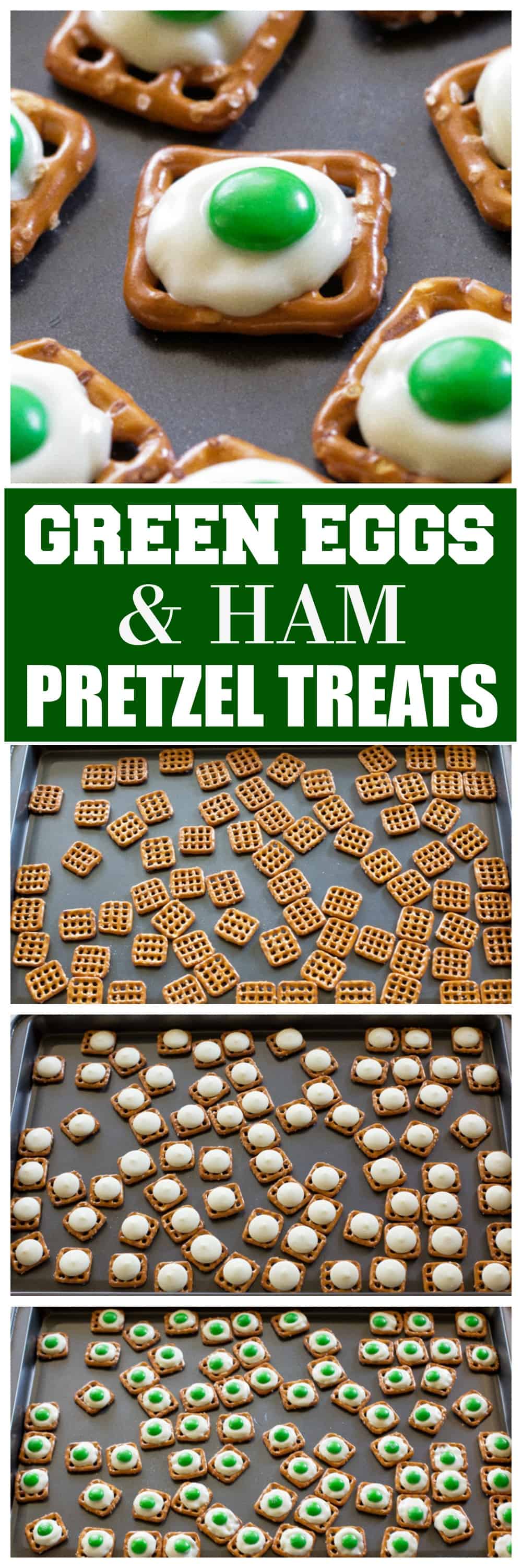 Green Eggs and Ham Pretzels | The Girl Who Ate Everything