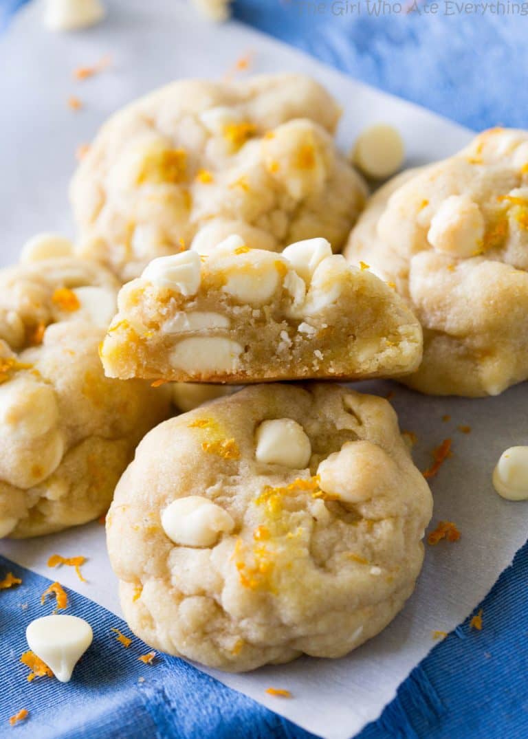 Orange Creamsicle Cookies | The Girl Who Ate Everything