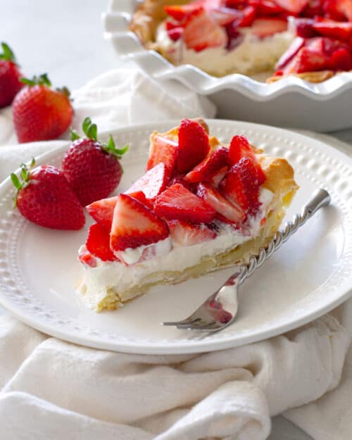 Strawberry Cream Puff Cake | The Girl Who Ate Everything
