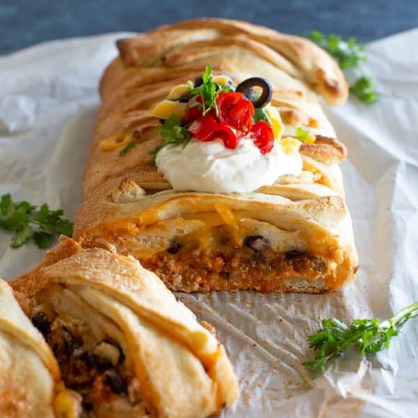 Easy Taco Pasta Recipe - The Girl Who Ate Everything