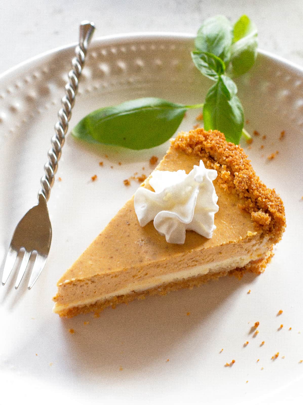 Double Layer Pumpkin Cheesecake | The Girl Who Ate Everything