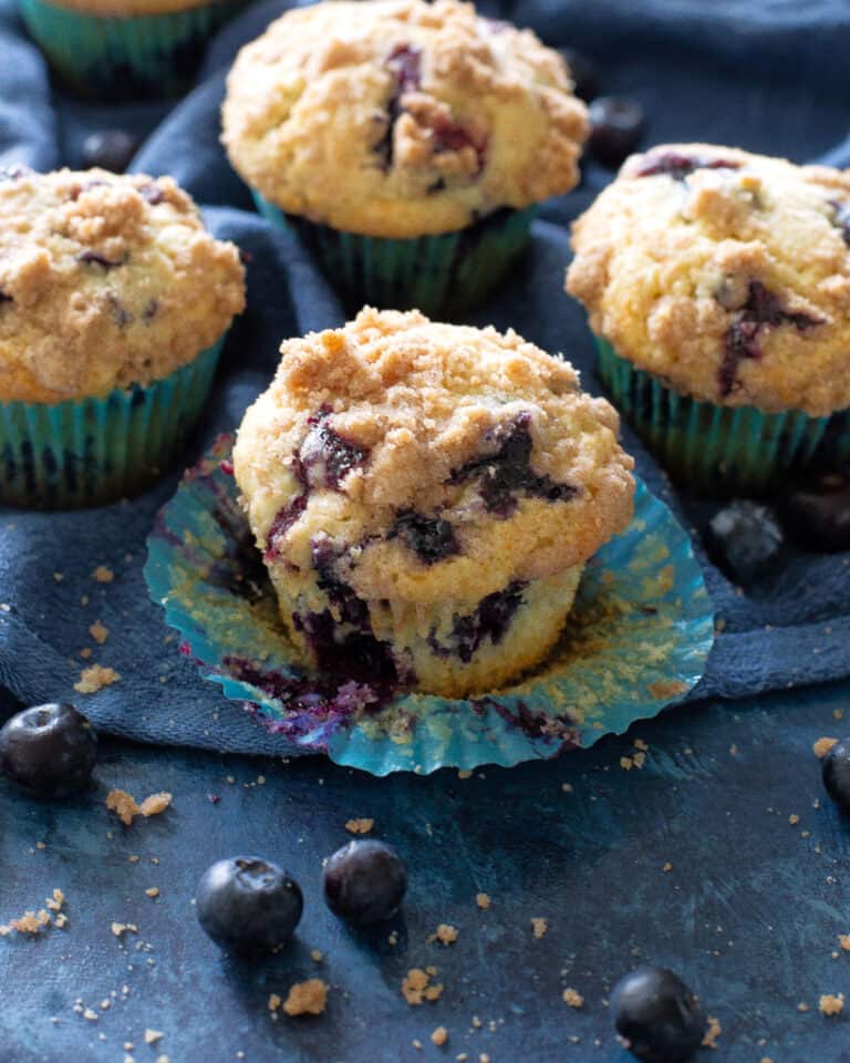 Blueberry Streusel Muffins | The Girl Who Ate Everything