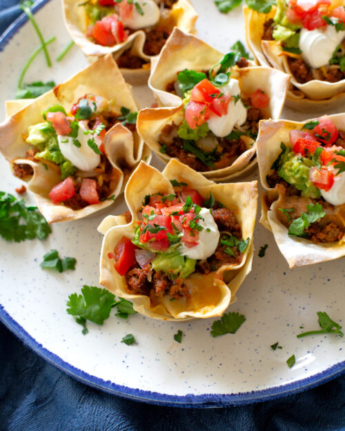 Taco Cups | The Girl Who Ate Everything