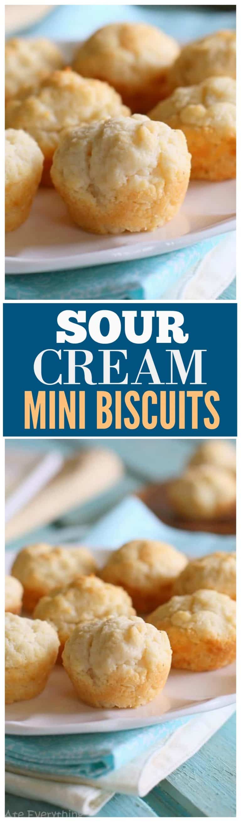 Sour Cream Mini Biscuits | The Girl Who Ate Everything
