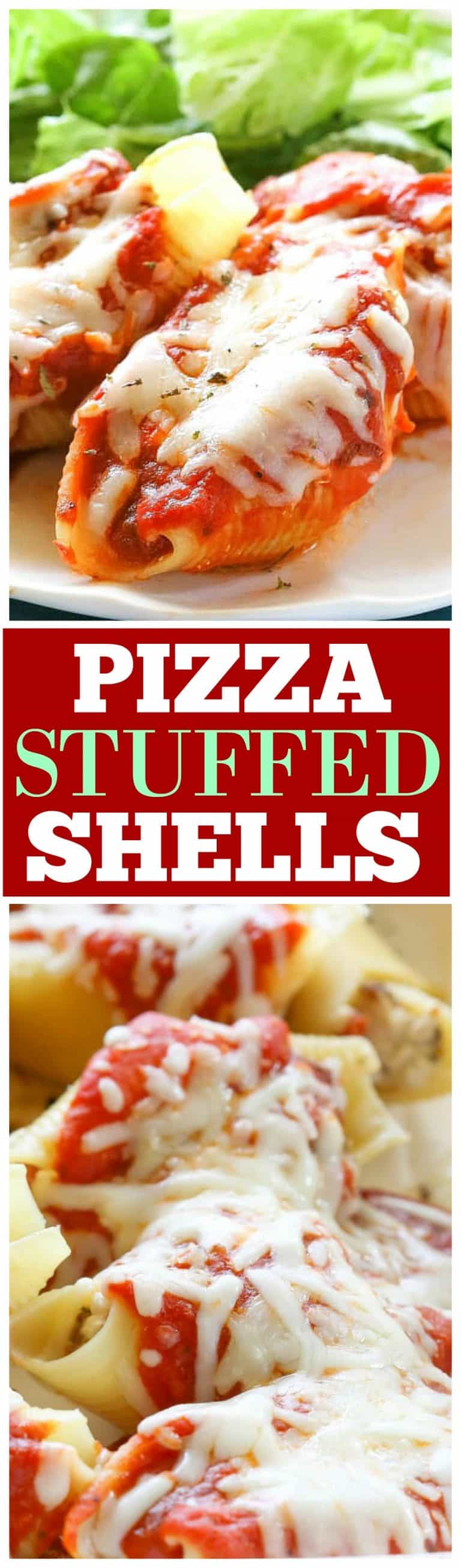 Pizza Stuffed Shells | The Girl Who Ate Everything