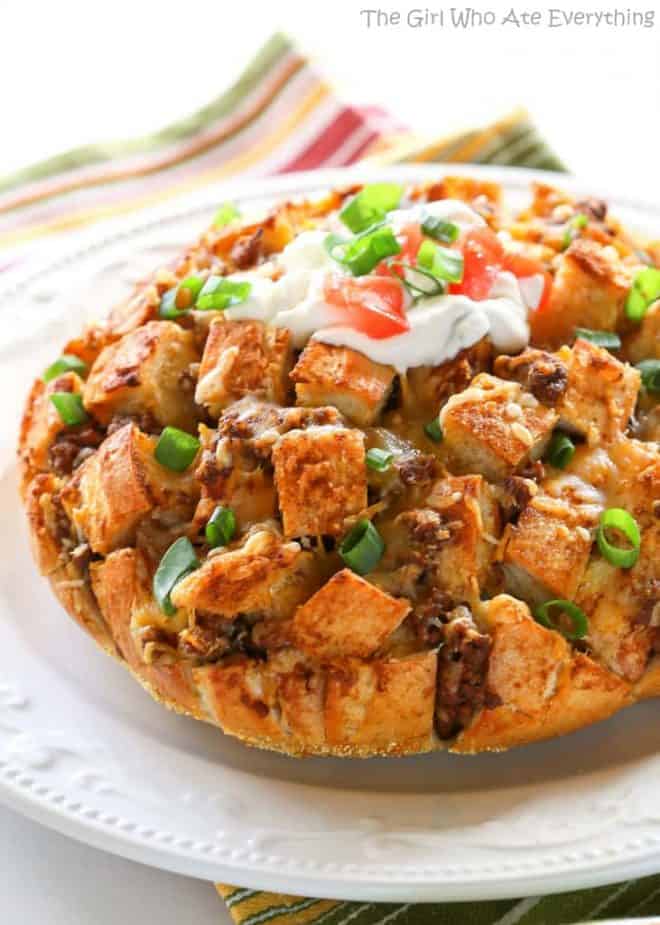 Taco Party Bread | The Girl Who Ate Everything