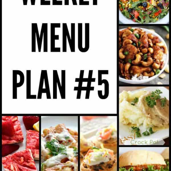 Weekly Meal Plan | The Girl Who Ate Everything