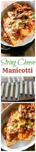 String Cheese Manicotti | The Girl Who Ate Everything