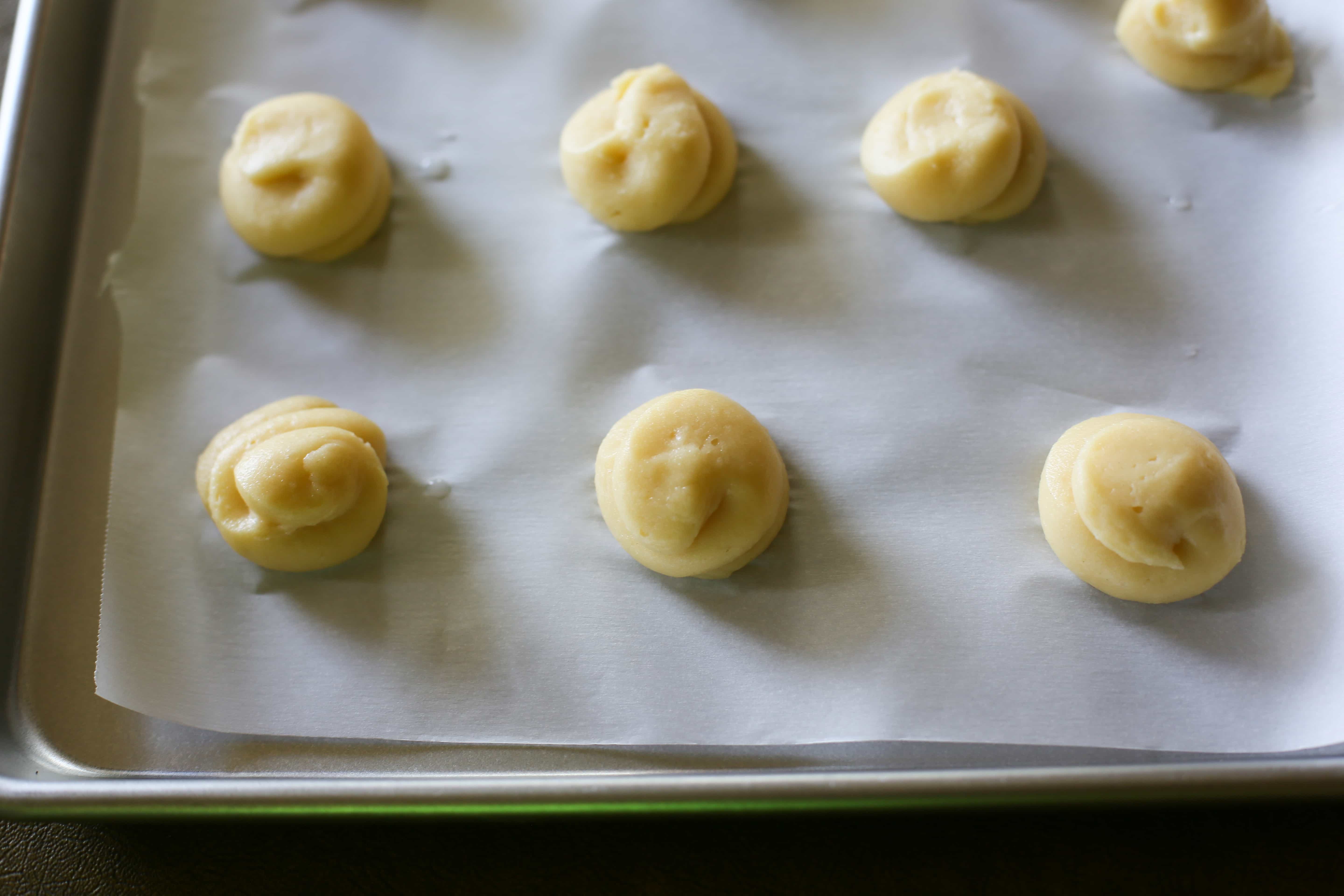 Churro Cream Puffs - The Girl Who Ate Everything