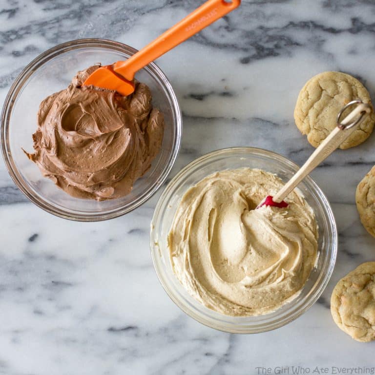 Cutler's Chocolate Frosted Peanut Butter Cookies | The Girl Who Ate ...