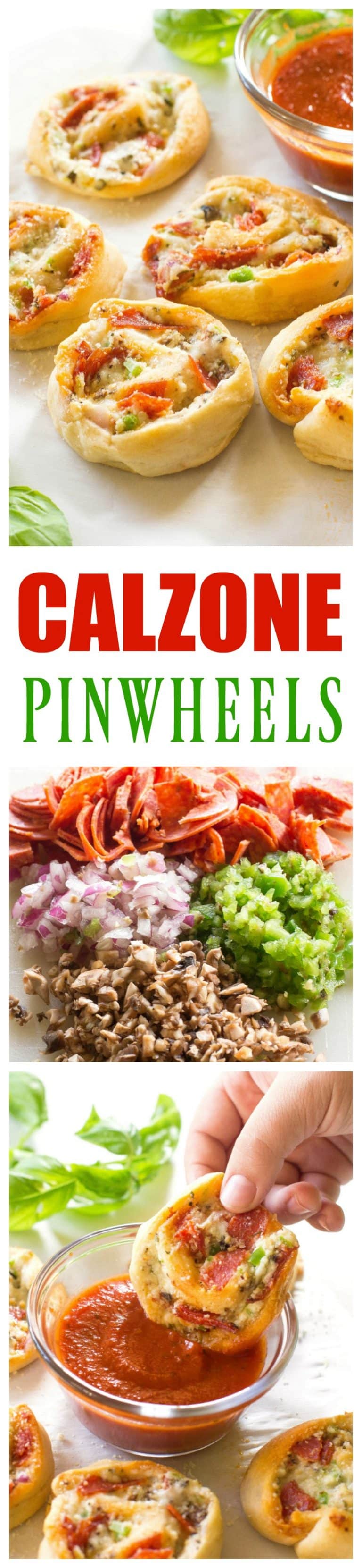 Calzone Pinwheels | The Girl Who Ate Everything