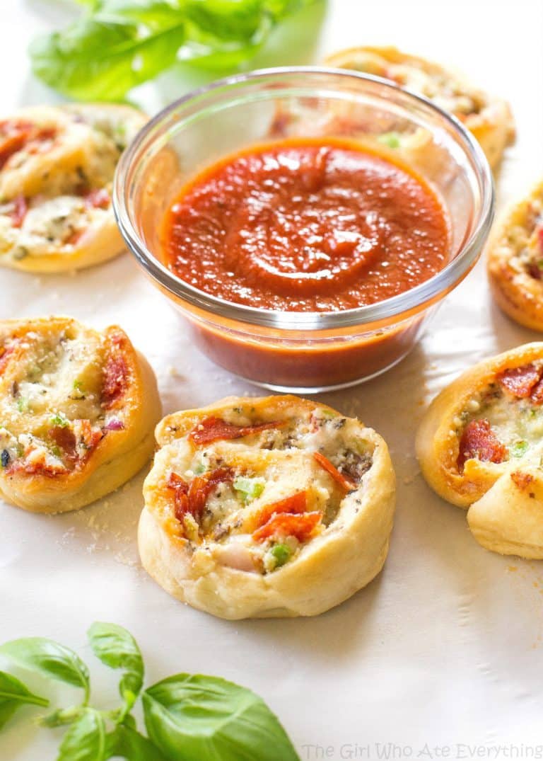 Calzone Pinwheels | The Girl Who Ate Everything