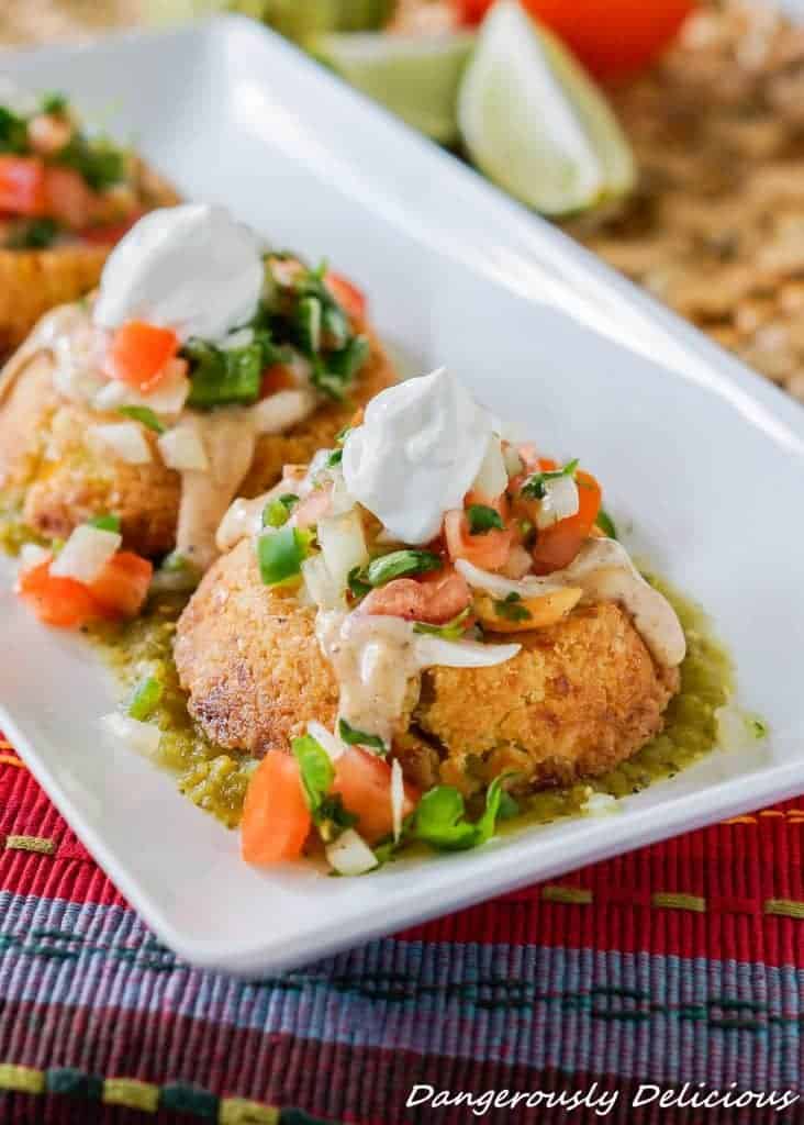 Sweet Corn Tamale Cakes | The Girl Who Ate Everything