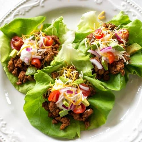 Easy Taco Lettuce Wraps | The Girl Who Ate Everything