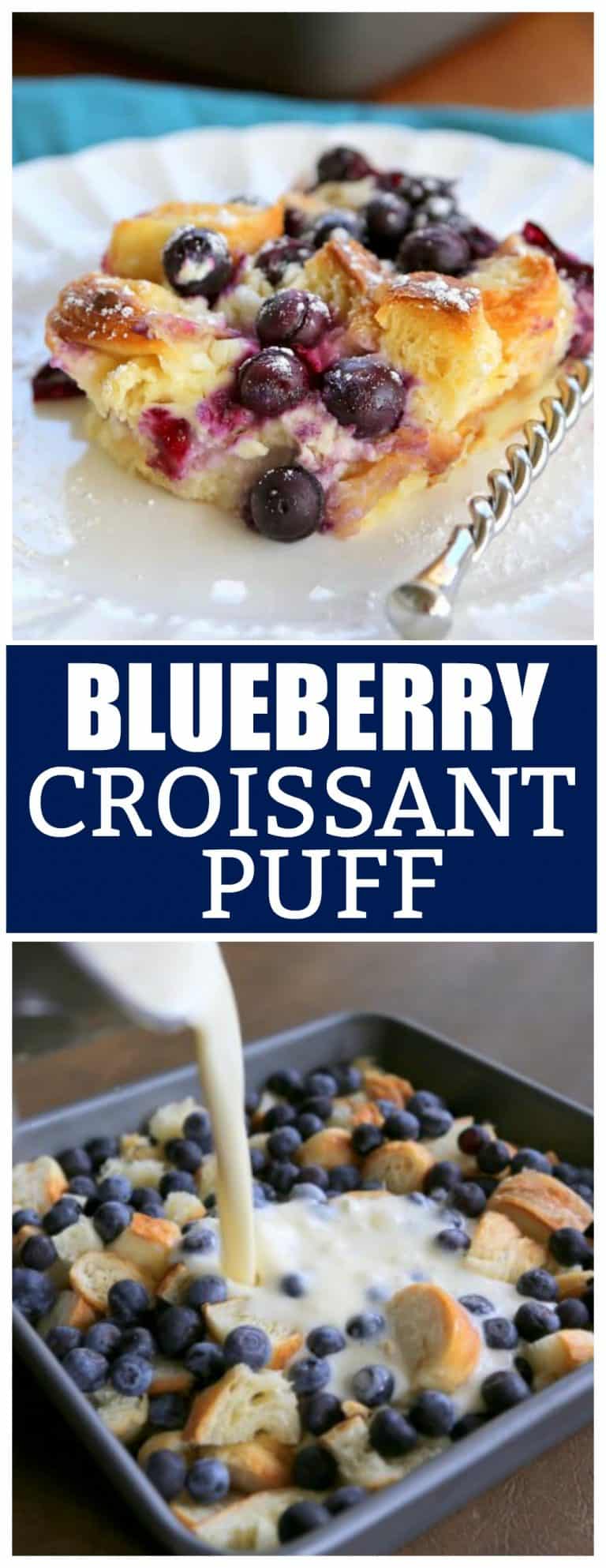 Blueberry Croissant Puff | The Girl Who Ate Everything