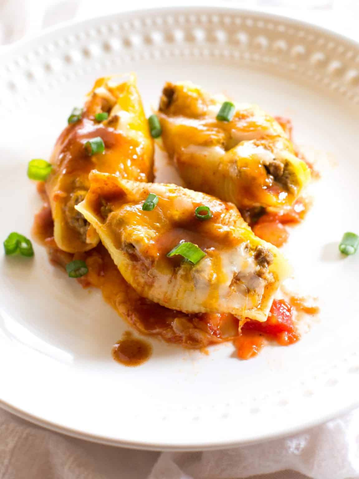 Mexican Stuffed Shells | The Girl Who Ate Everything