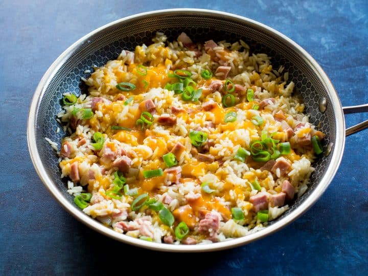 One-Pan Ham and Rice Skillet | The Girl Who Ate Everything