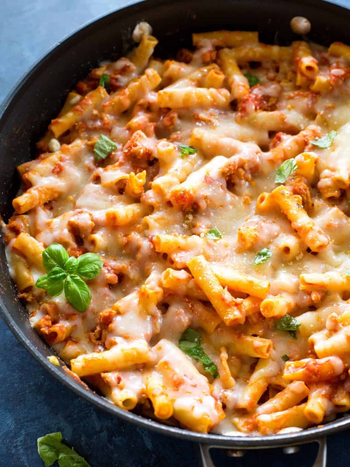 Chicken Parmesan Pasta | The Girl Who Ate Everything