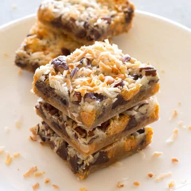 Magic Cookie Bars | The Girl Who Ate Everything