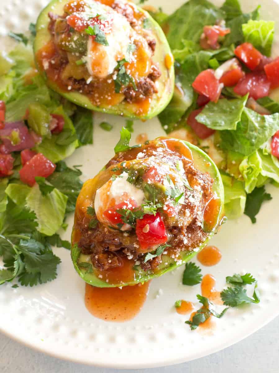 Baked Stuffed Avocado | The Girl Who Ate Everything