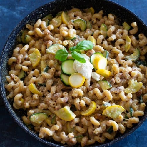 One-Pan Creamy Zucchini Pasta | The Girl Who Ate Everything