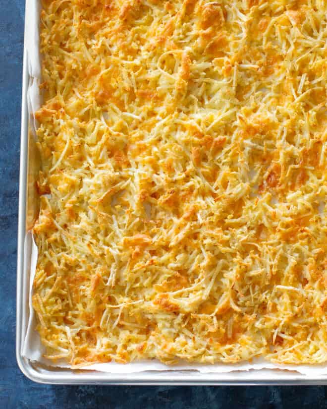Sheet Pan Hash Browns | The Girl Who Ate Everything