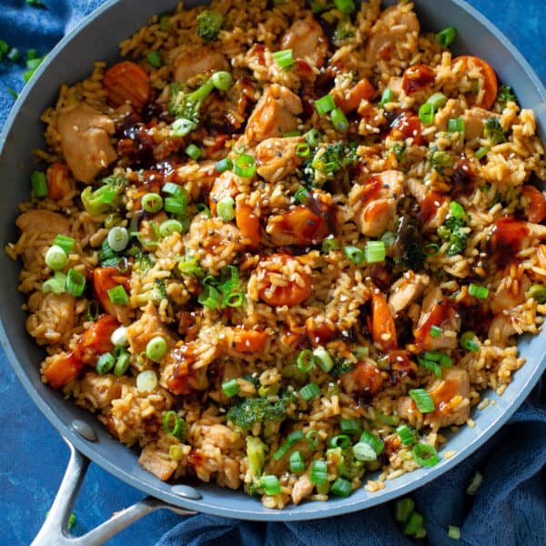 One-Pan Ham and Rice Skillet | The Girl Who Ate Everything