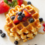 Belgian Waffle Recipe | The Girl Who Ate Everything