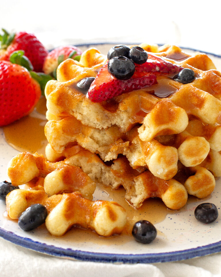 Belgian Waffle Recipe | The Girl Who Ate Everything