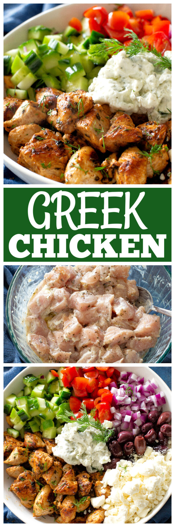 Skillet Greek Chicken | The Girl Who Ate Everything