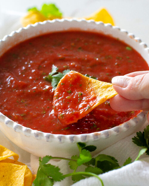 Homemade Salsa | The Girl Who Ate Everything