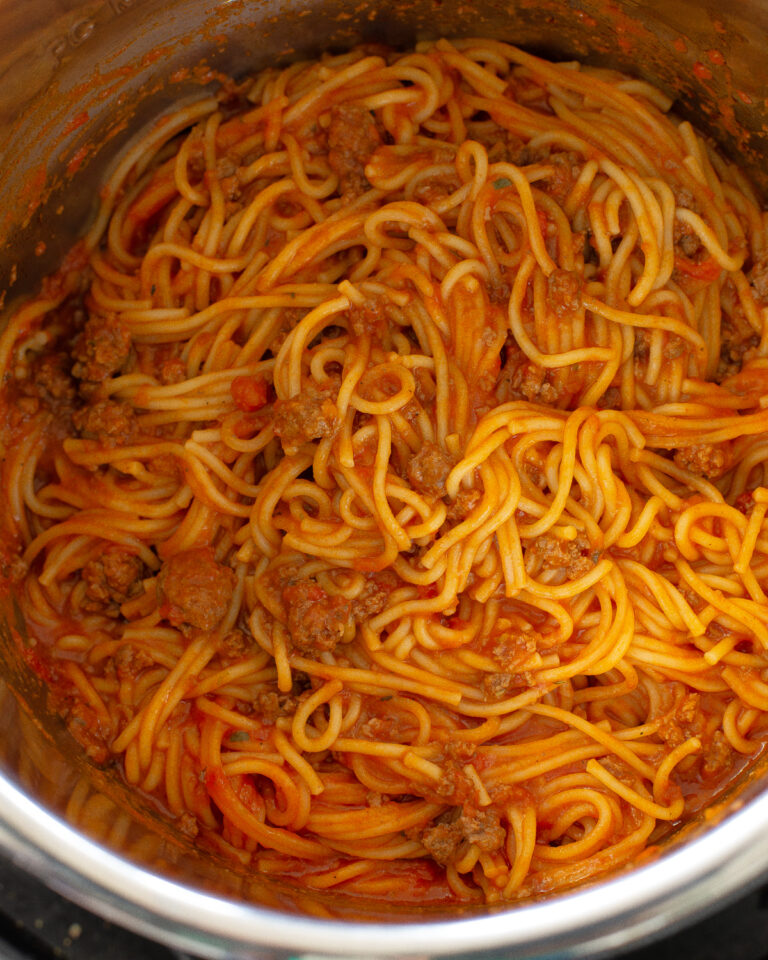 Instant Pot Spaghetti | The Girl Who Ate Everything