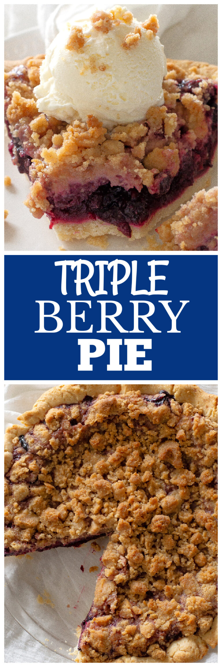 Triple Berry Pie | The Girl Who Ate Everything